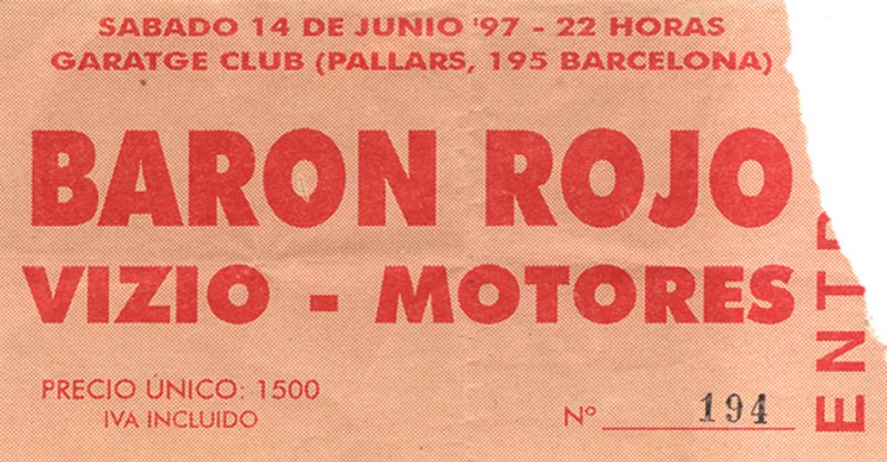 Entradas de Conciertos